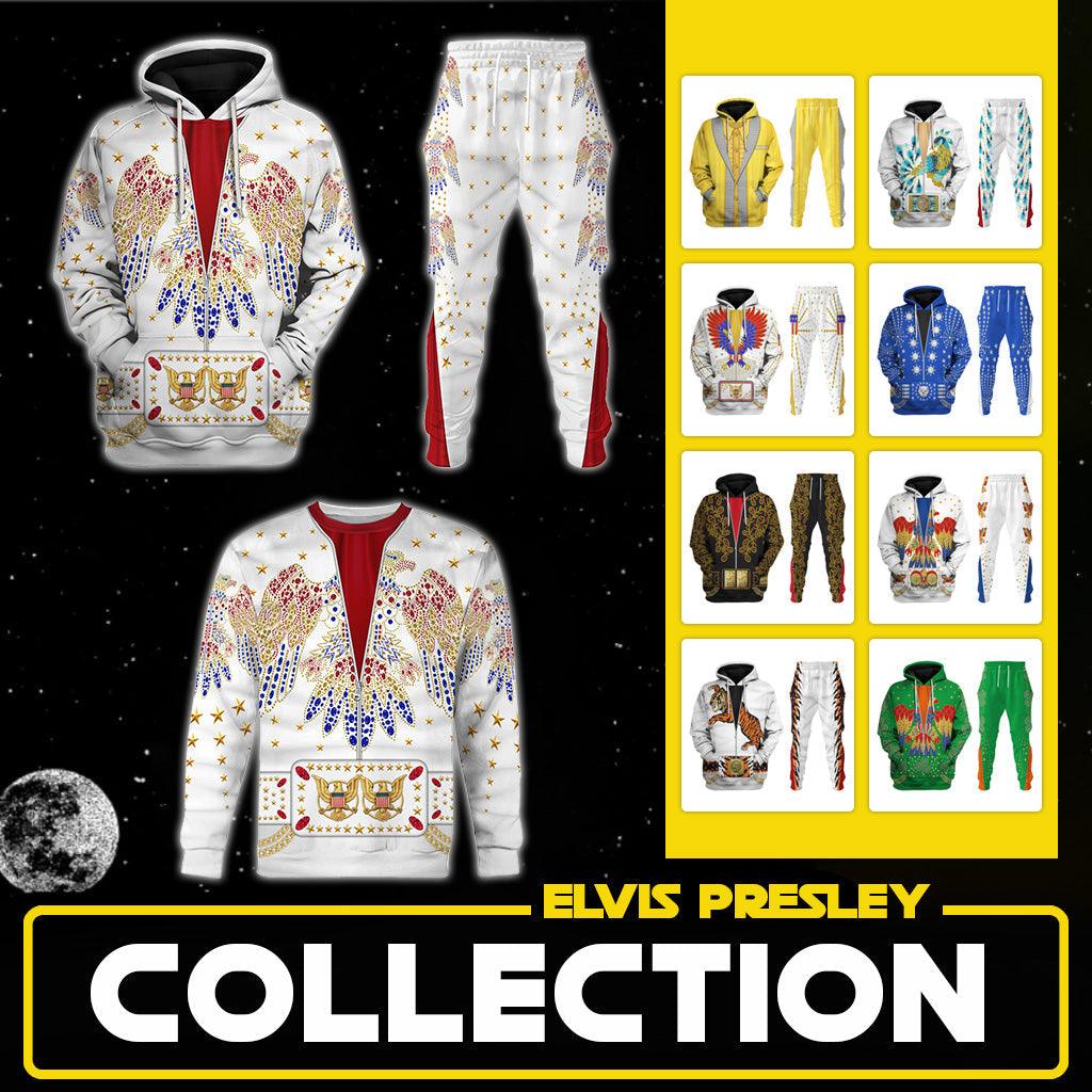 Elvis Presley Tracksuit, Jumpsuits: Iconic Stage Outfits for Your ...