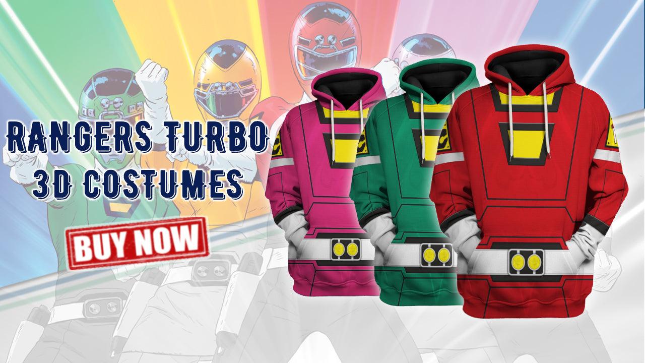 Power Rangers Turbo 3D Costumes – Gearhomie.com
