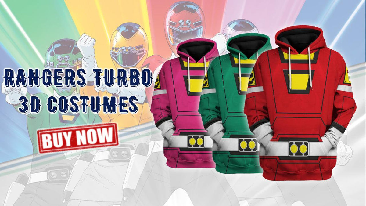 Power Rangers Turbo 3D Costumes – Gearhomie.com