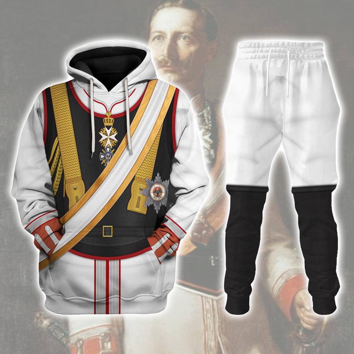 Gearhomie Kaiser Wilhelm II Uniform Garde du German Emperor Costume Ho ...